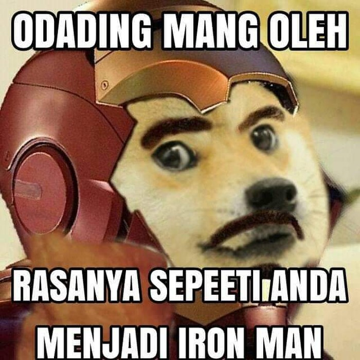 Meme Odading Mang Oleh Bikin Ngakak, Bisa Jadi Iron Man