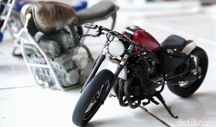 Keren! Miniatur Motor Ini Berbahan Pipa Air