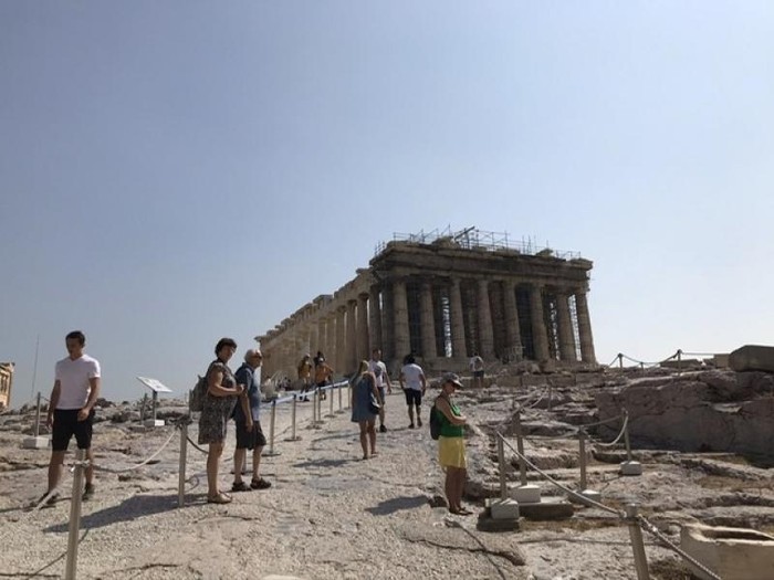 Potret Kota Athena yang Melegenda