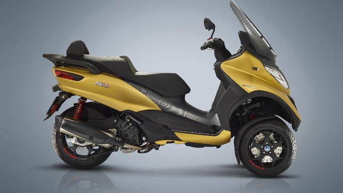 Wujud Piaggio MP3, Motor Tiga Roda yang Lebih Mahal dari Rush-Terios Cs