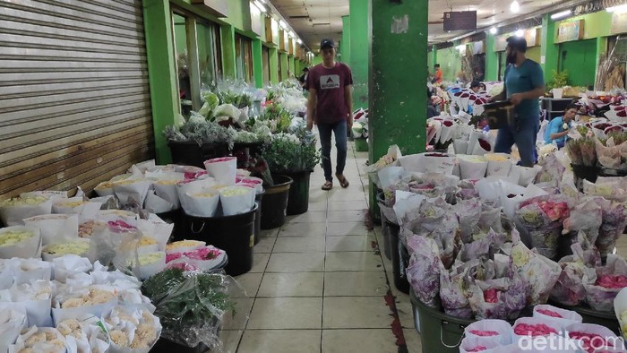 'Wangi' Pasar Bunga Rawa Belong yang Kian Lesu