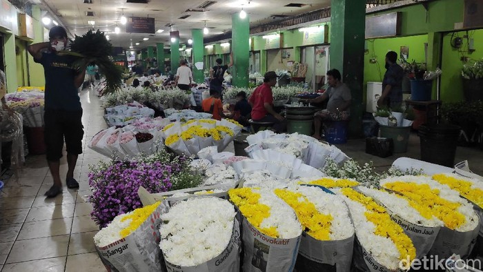 'Wangi' Pasar Bunga Rawa Belong yang Kian Lesu