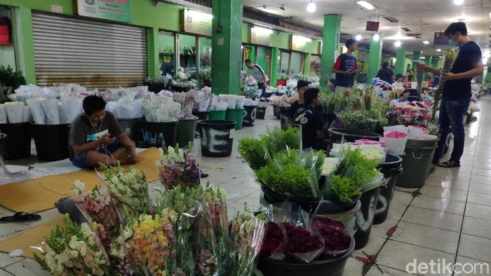 'Wangi' Pasar Bunga Rawa Belong yang Kian Lesu