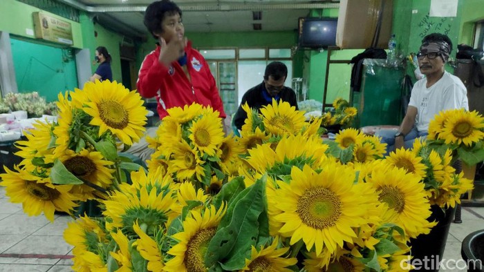 'Wangi' Pasar Bunga Rawa Belong yang Kian Lesu