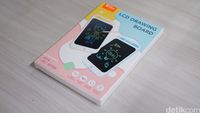 Unboxing Olike LCD Drawing Board, 'Tablet' untuk Anak Harga Rp 199.000