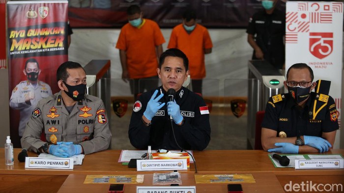 Polisi Amankan Puluhan Kg Sabu Dari Sindikat Internasional