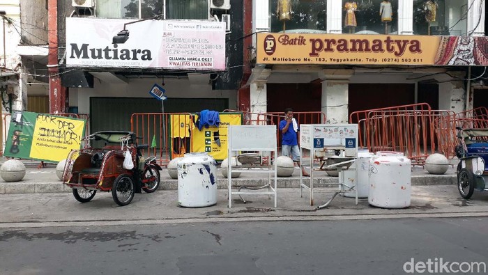 Kondisi di Malioboro Normal Usai Demo Rusuh