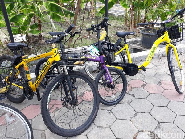 Foto: Wisatawan Bisa Gowes Sepeda Keliling Kampung Yogyakarta