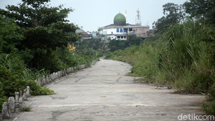 Jalan Inspeksi Ciliwung-Condet yang Mati Suri
