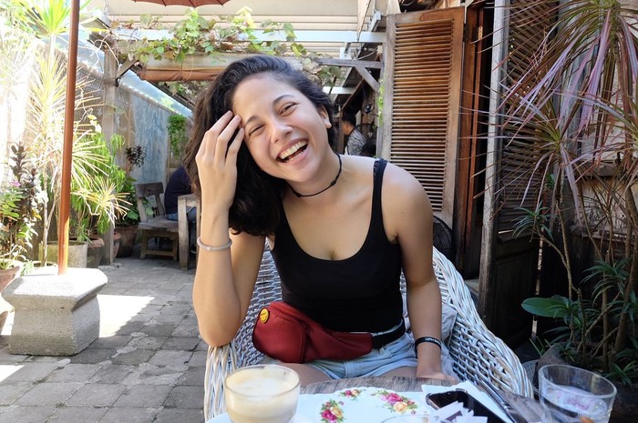 10 Potret Sitha Marino yang Kini Jadi Pacar Bastian Steel