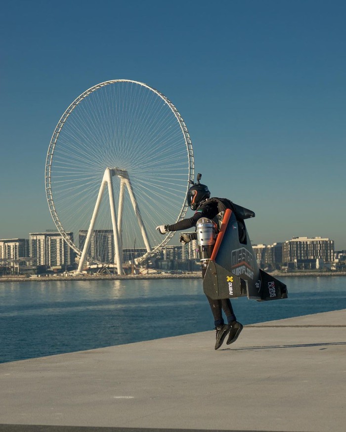 Foto: Akhir Tragis Vincent Reffet, Manusia Jet yang Tewas Saat Latihan