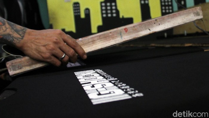 Geliat Bisnis Sablon yang Masih Eksis di Masa Pandemi