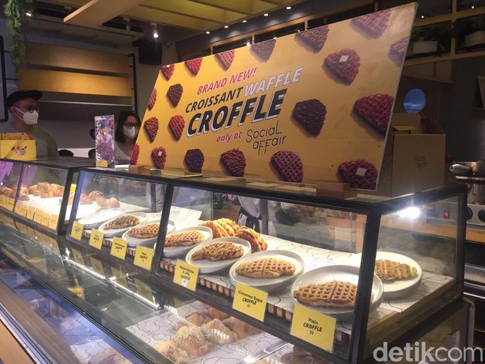 Croffle, Paduan Croissant dan Waffle yang Renyah Legit Bisa Dicicipi di ...