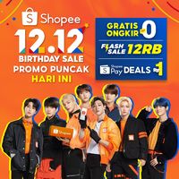 Dapatkan Promo Menarik di Puncak Shopee 12.12 Birthday Sale