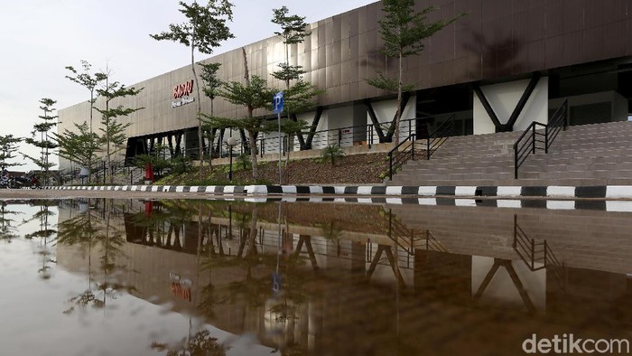 Foto: Pasar Wisata Badau yang Sepi Akibat Pandemi