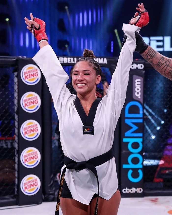 Foto: Ini Valerie Loureda, Petarung MMA Wanita Terseksi