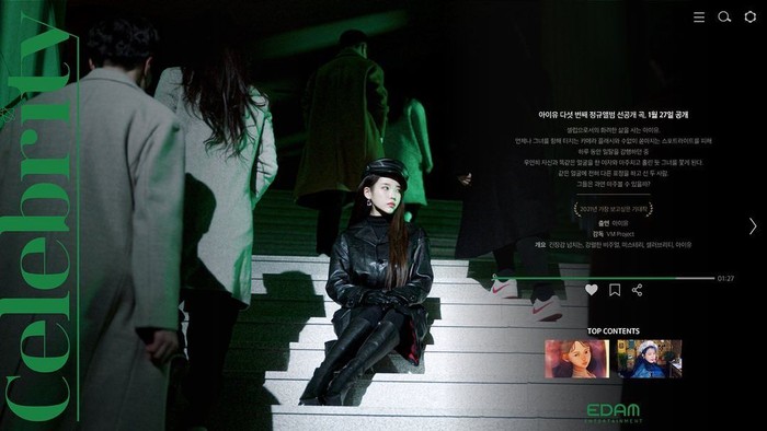 7 Foto IU buat Comeback Single Celebrity