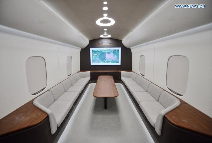 Mengintip Prototipe Kereta Maglev Supercepat Pertama China