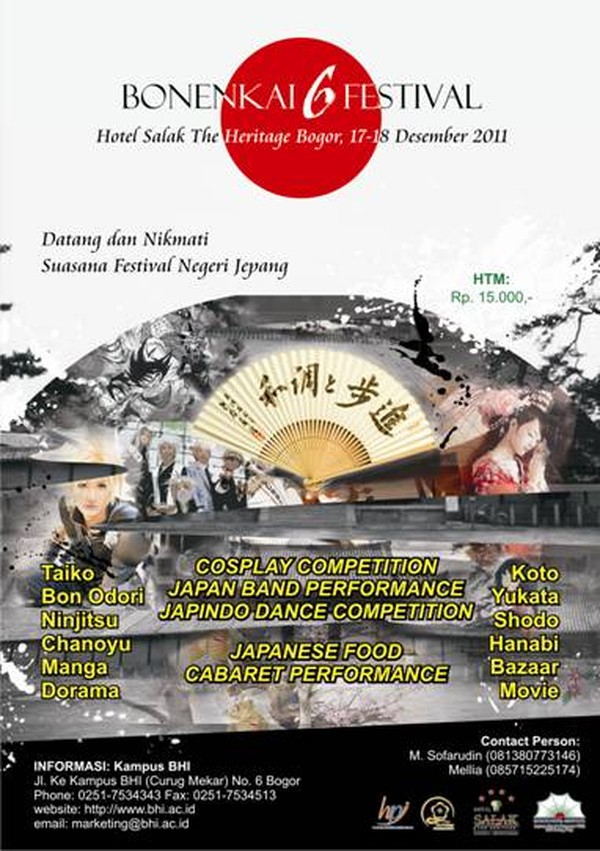 Akhir Pekan Ini ke Festival Bonenkai di Bogor Yuk!