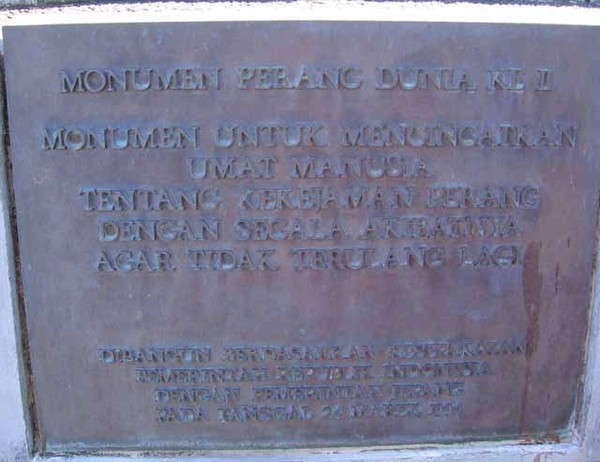 Monumen Perang Dunia Ii Saksi Sejarah Berdarah