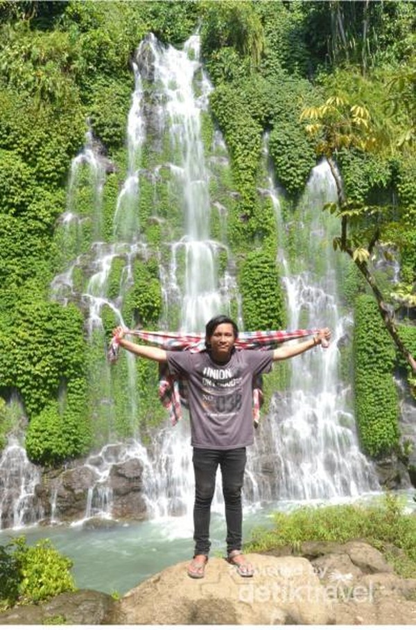 Air Terjun Maung Lahat Nan Indah di Sumatera Selatan