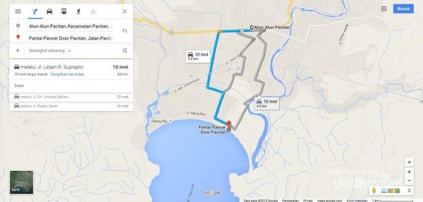 Akhir Pekan di Pacitan, Yuk Main ke Pantai Pancer Door