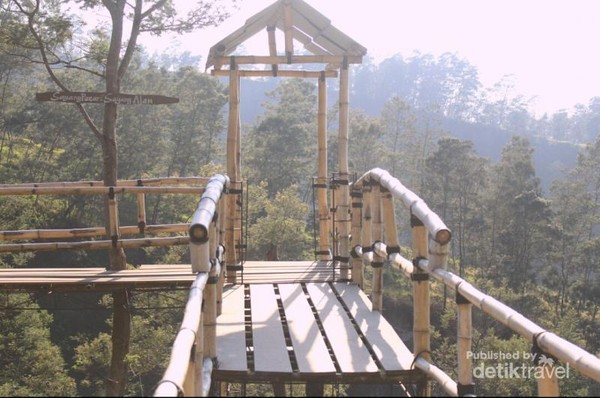 Ini Kali Talang, Wisata Alam Instagramable Berlatarkan Gunung Merapi