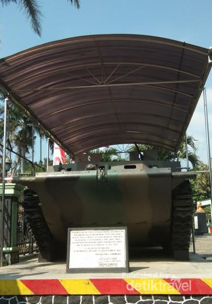 Kisah Tank Amfibi Penghuni Museum Brawijaya Malang