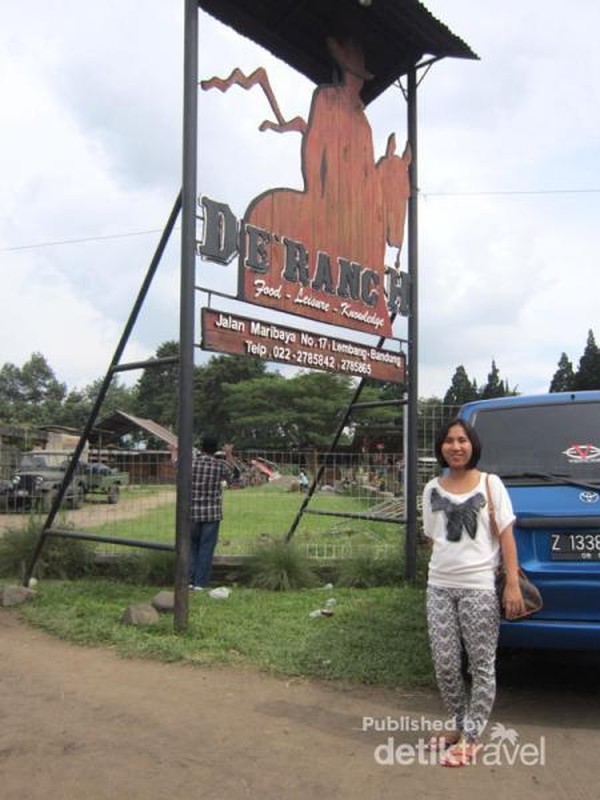 Liburan Murah Meriah Ala Koboi di De Ranch, Bandung