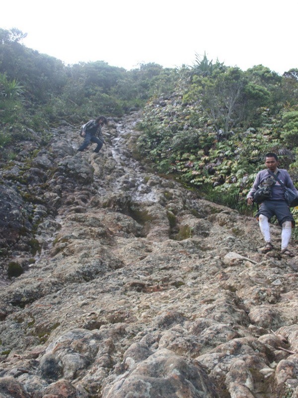 Menanti Awan Bergelung di Puncak Sinabung