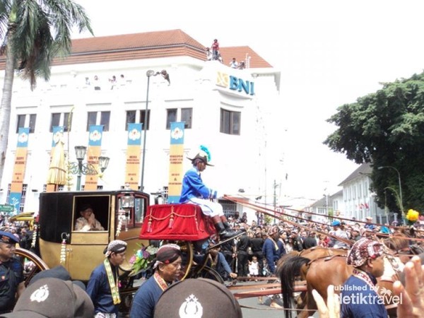 Momen Langka! Menonton Kirab Royal Wedding Keraton Yogya