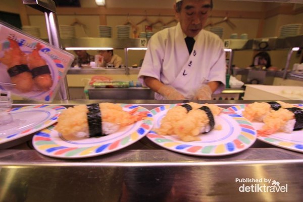 Sushi Enak di Jepang Ada di Sushi Musashi