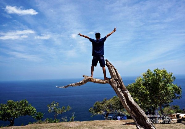 Tebing di Bali Seperti Dinosaurus