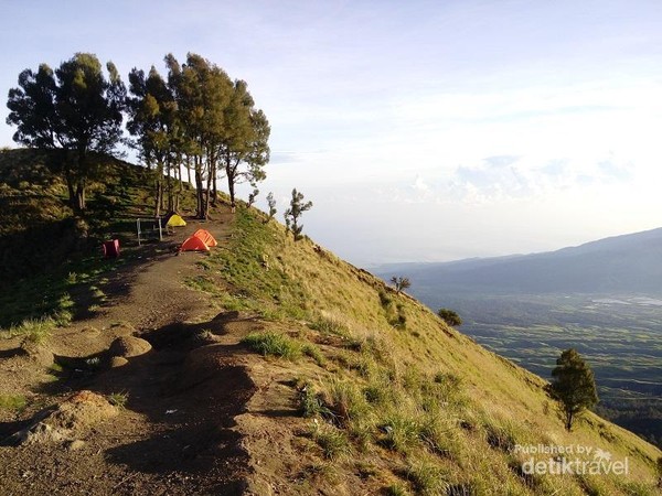 Begini Cantiknya Rinjani dari Plawangan Sembalun