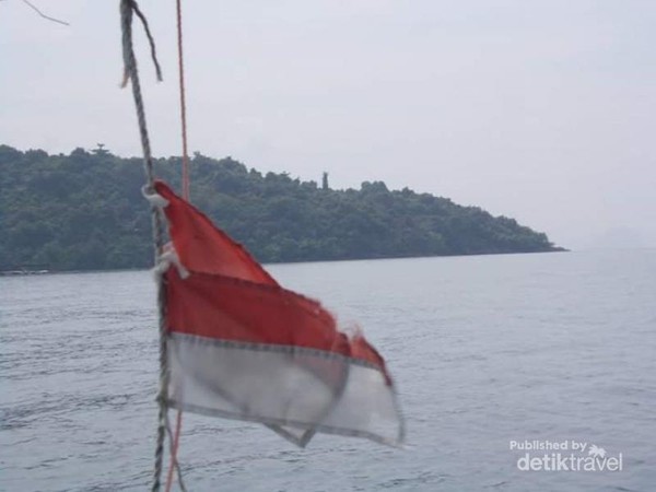 Foto: Pulau Tangkil yang Cantik Tapi Jarang Orang Tahu