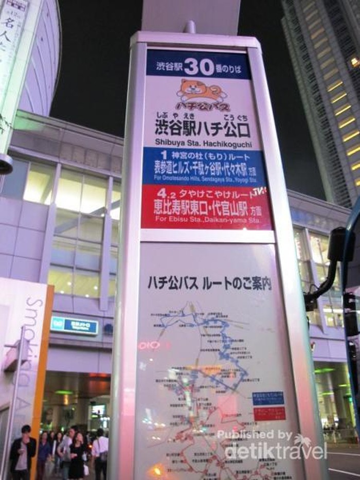 Hachiko, dari Patung Sampai Jadi Gambar Bus Jepang