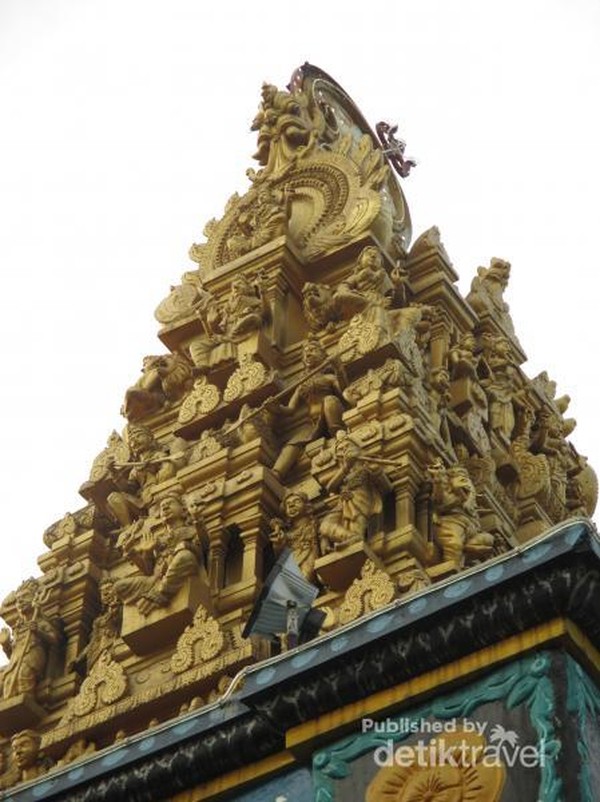 Kuil Shri Mariamman, Kuil Tertua di Kota Medan