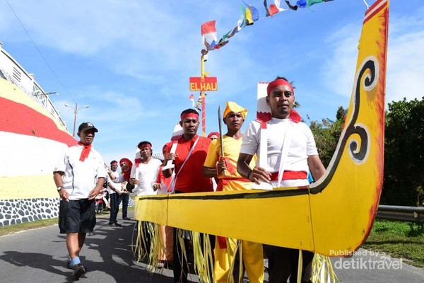 Meriahnya Karnaval Budaya Festival Pesona Bupolo