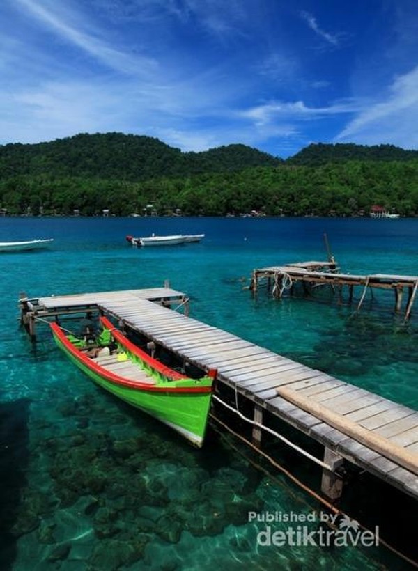 Pemandangan Super Cantik di Pulau Rubiah