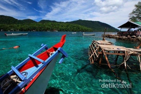 Pemandangan Super Cantik di Pulau Rubiah