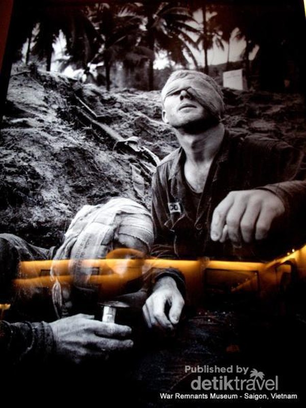 Potret Buram Korban di Museum Perang Vietnam