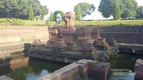 Potret Candi Tikus Warisan Kerajaan Majapahit