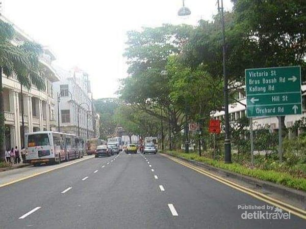 Potret Jalanan Paling Bersejarah di Singapura