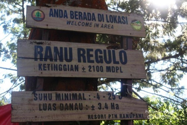 Ranu Regulo, Danau Yang Tersembunyi di Semeru