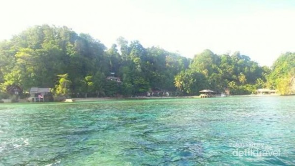 Sunset dan Air Super Jernih di Pulau Kadidiri, Togean