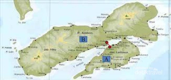 Sunset Indah Kala Menyeberang di Perairan Ambon