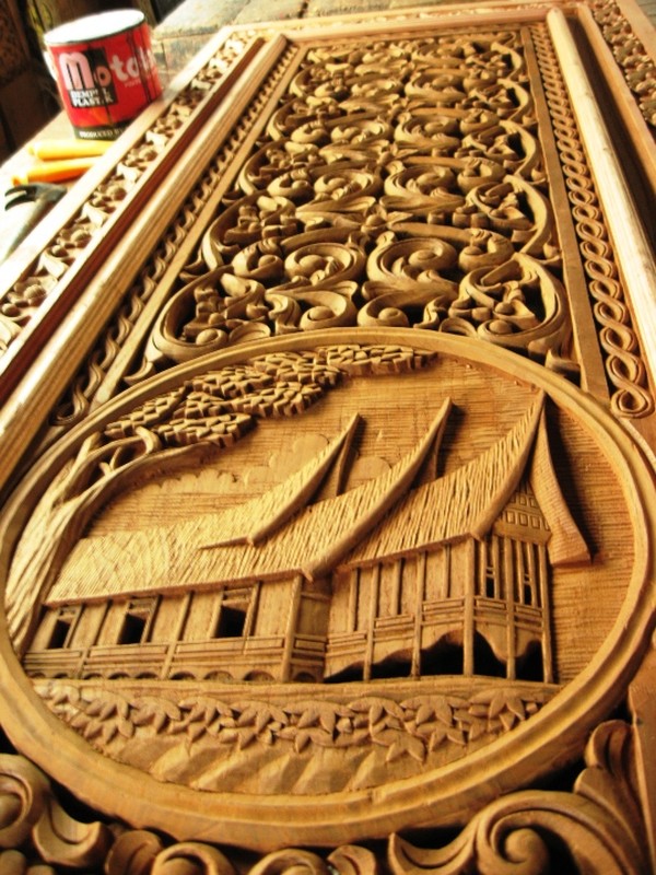 Ukiran Nagari Pandai Sikek