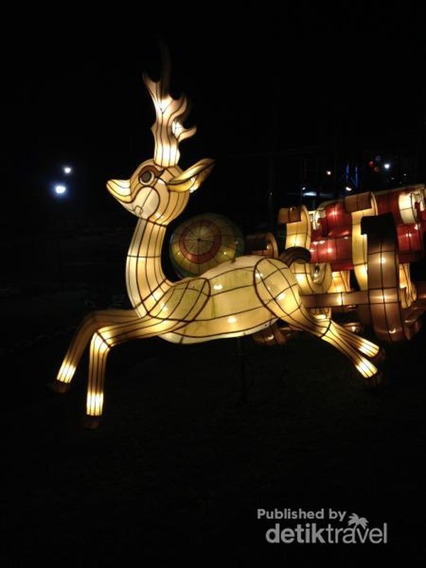 Warna-warni Lampion di Batu Night Spektakuler
