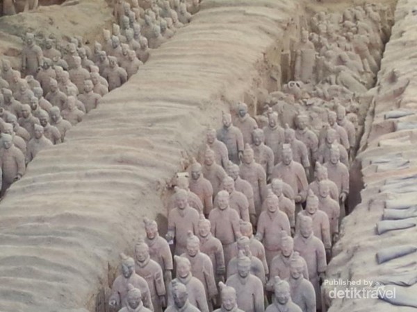 Bertemu Ribuan Patung Prajurit Terakota di Xian