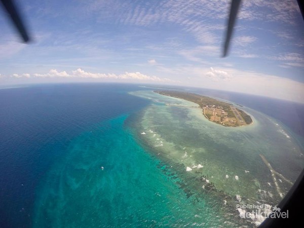 Melihat Kepulauan Kangean Madura Dari Ketinggian